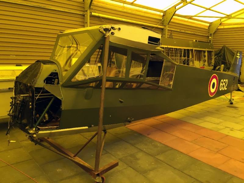 Fieseler Fi 156 Storch restorations December 2016 - Royal Star Aero